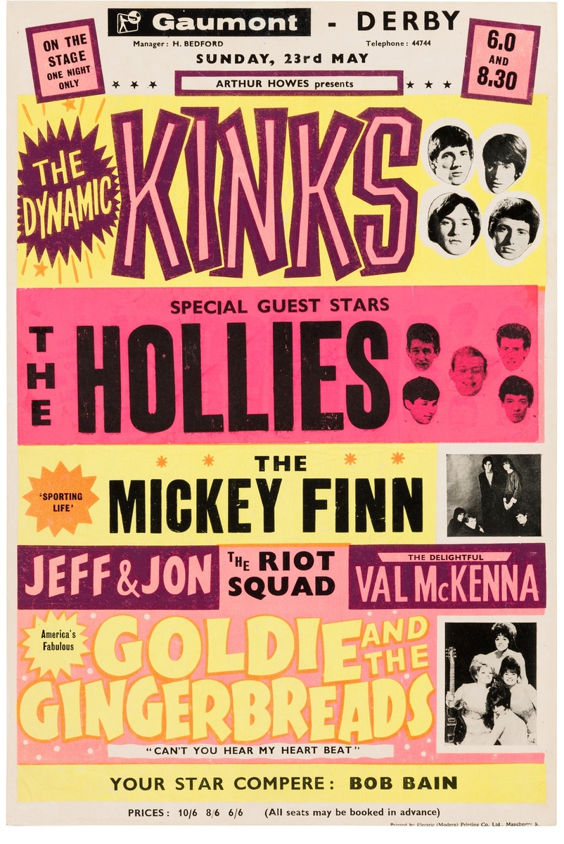 The Kinks Concert & Tour History (Updated for 2024) | Concert Archives