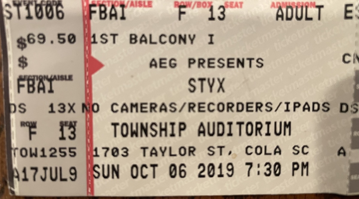 Styx Concert & Tour History (Updated for 2024) | Concert Archives