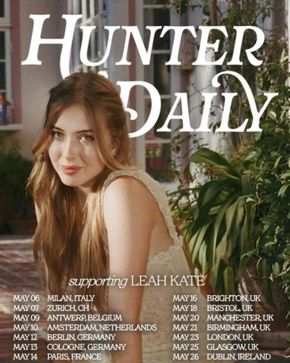 Hunter Daily Concert & Tour History (Updated for 2024) | Concert Archives