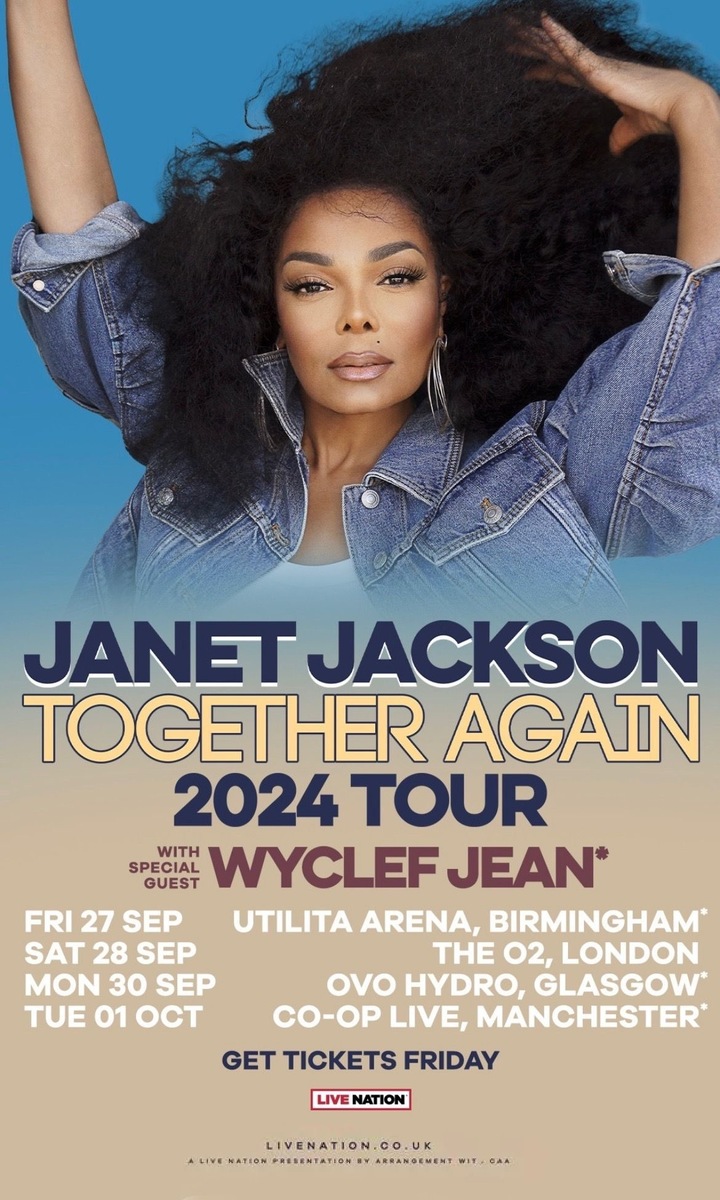 Janet Jackson Concert & Tour History (Updated for 2024) | Concert Archives