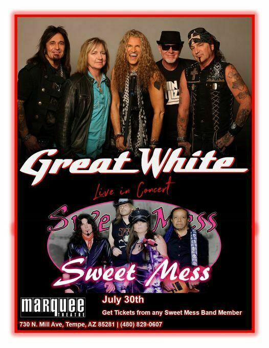 Great White Concert & Tour History (Updated for 2024) | Concert Archives