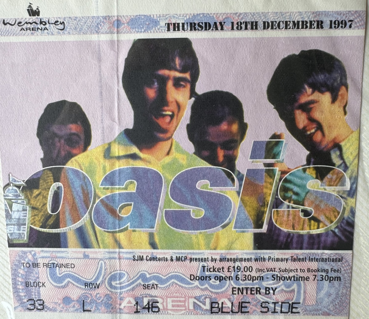 Oasis Concert & Tour History | Concert Archives