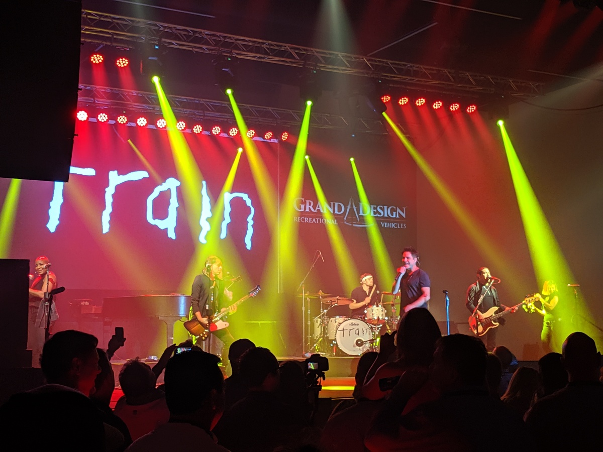 Train Concert & Tour History (Updated for 2024 - 2025) | Concert Archives