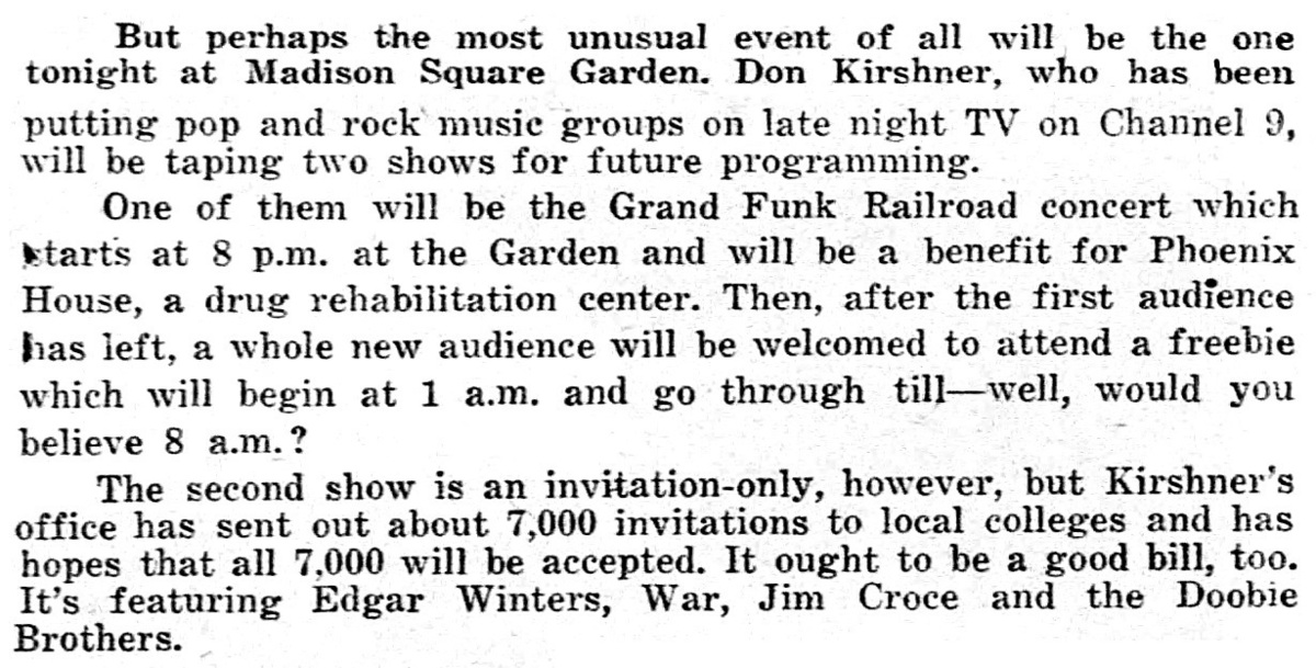 Jim Croce Concert & Tour History | Concert Archives