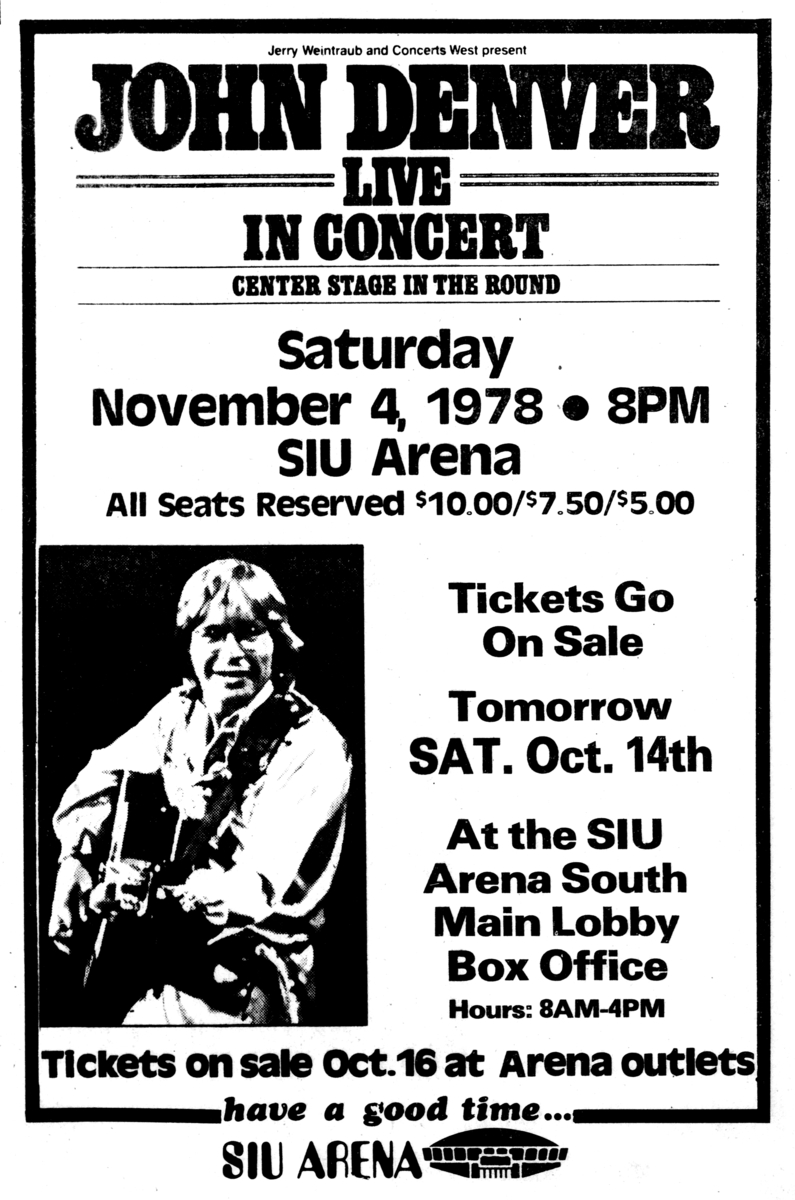 John Denver Concert & Tour History | Concert Archives