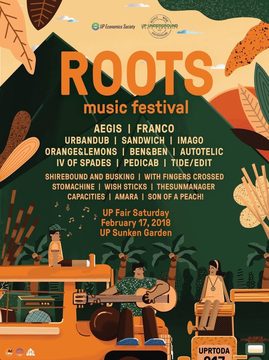 Feb 17, 2018: UP Fair: ROOTS Music Festival at UP Sunken Garden Diliman ...