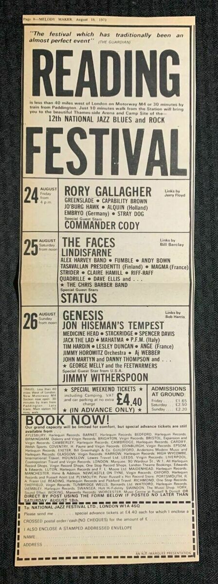 Genesis Concert & Tour History (Updated for 2024) | Concert Archives