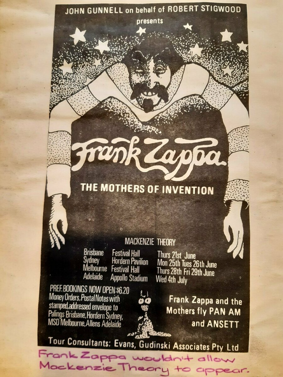 Mothers of Invention Concert & Tour History | Concert Archives