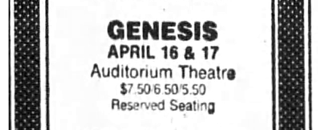 Genesis Concert & Tour History (Updated for 2024) | Concert Archives