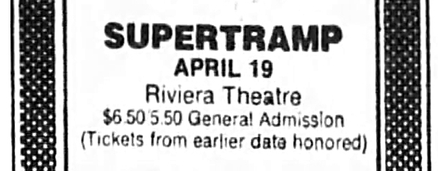Supertramp Concert & Tour History | Concert Archives