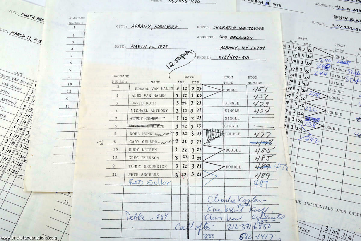 Van Halen's 1978 Concert & Tour History | Concert Archives