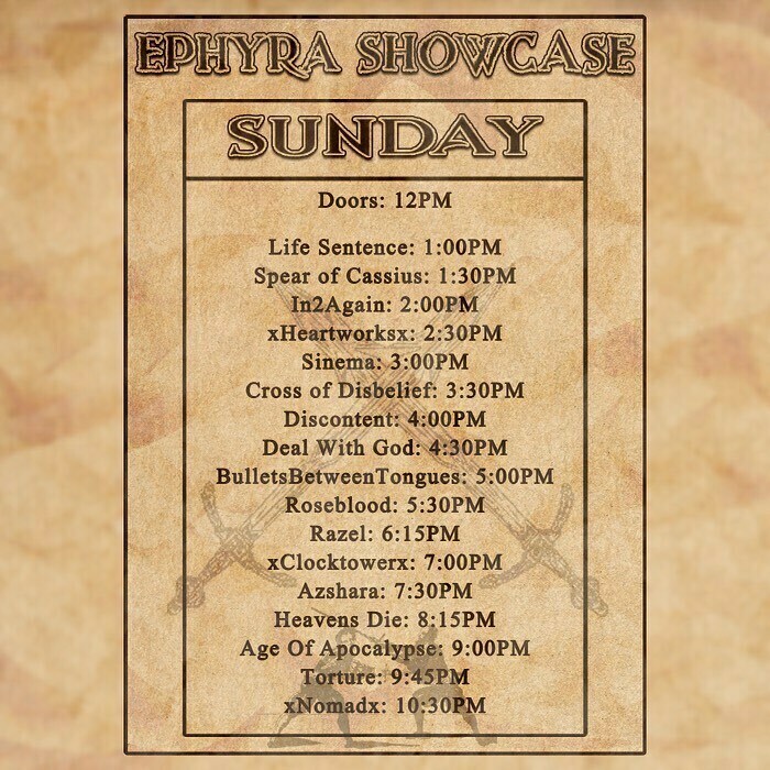 May 12, 2024: Ephyra Showcase 2.0 - Day 2 at The Beeracks East Haven ...