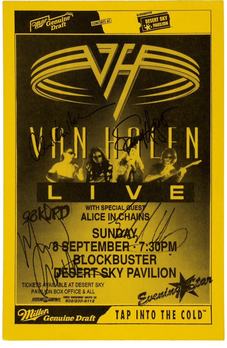Van Halen Concert & Tour History | Concert Archives