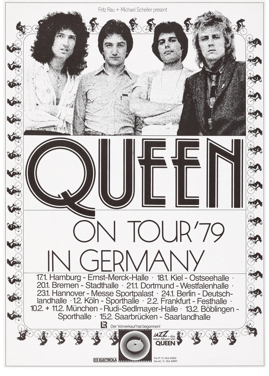 Queen's 1979 Concert & Tour History | Concert Archives