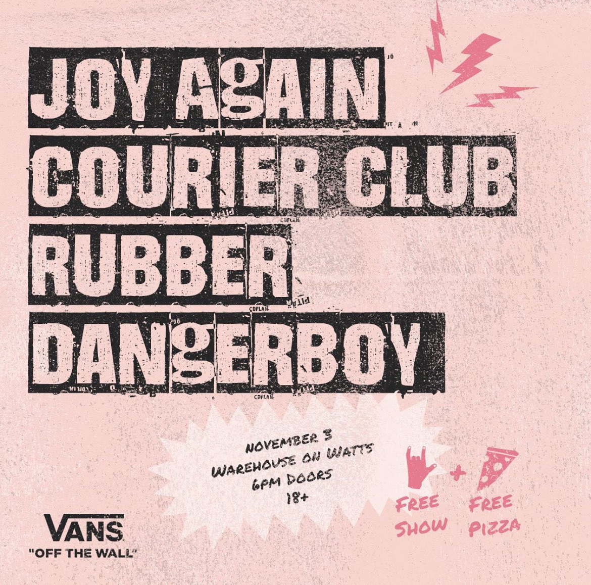 Courier Club Concert & Tour History | Concert Archives