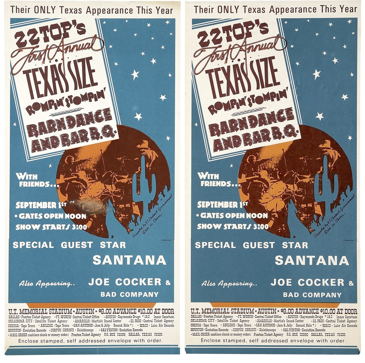 Joe Cocker Concert & Tour History | Concert Archives