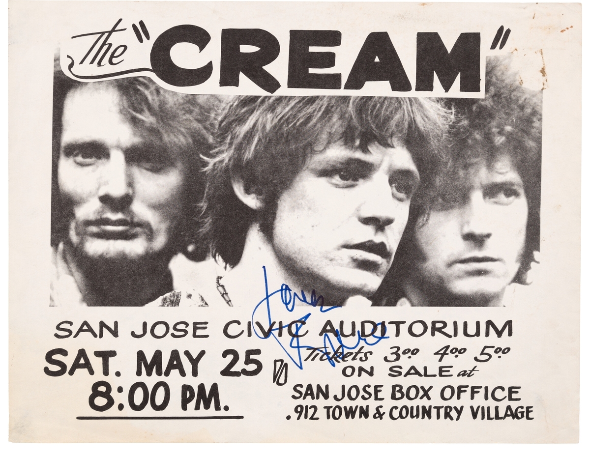 Cream Concert & Tour History (Updated for 2024) | Concert Archives