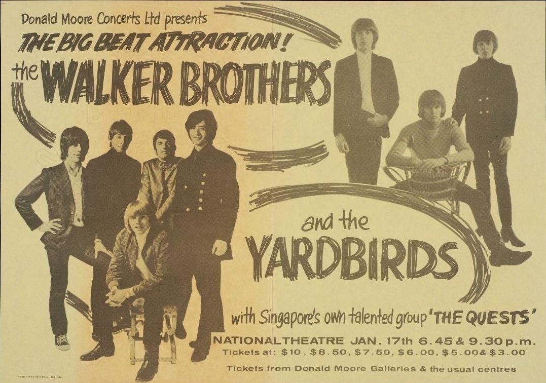 The Yardbirds Concert & Tour History (Updated for 2024) | Concert Archives