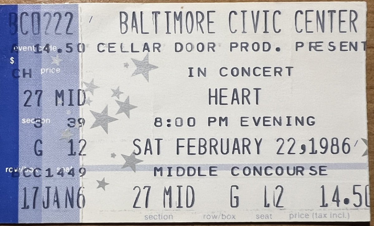 Concert History of Baltimore Civic Center Baltimore, Maryland, United ...