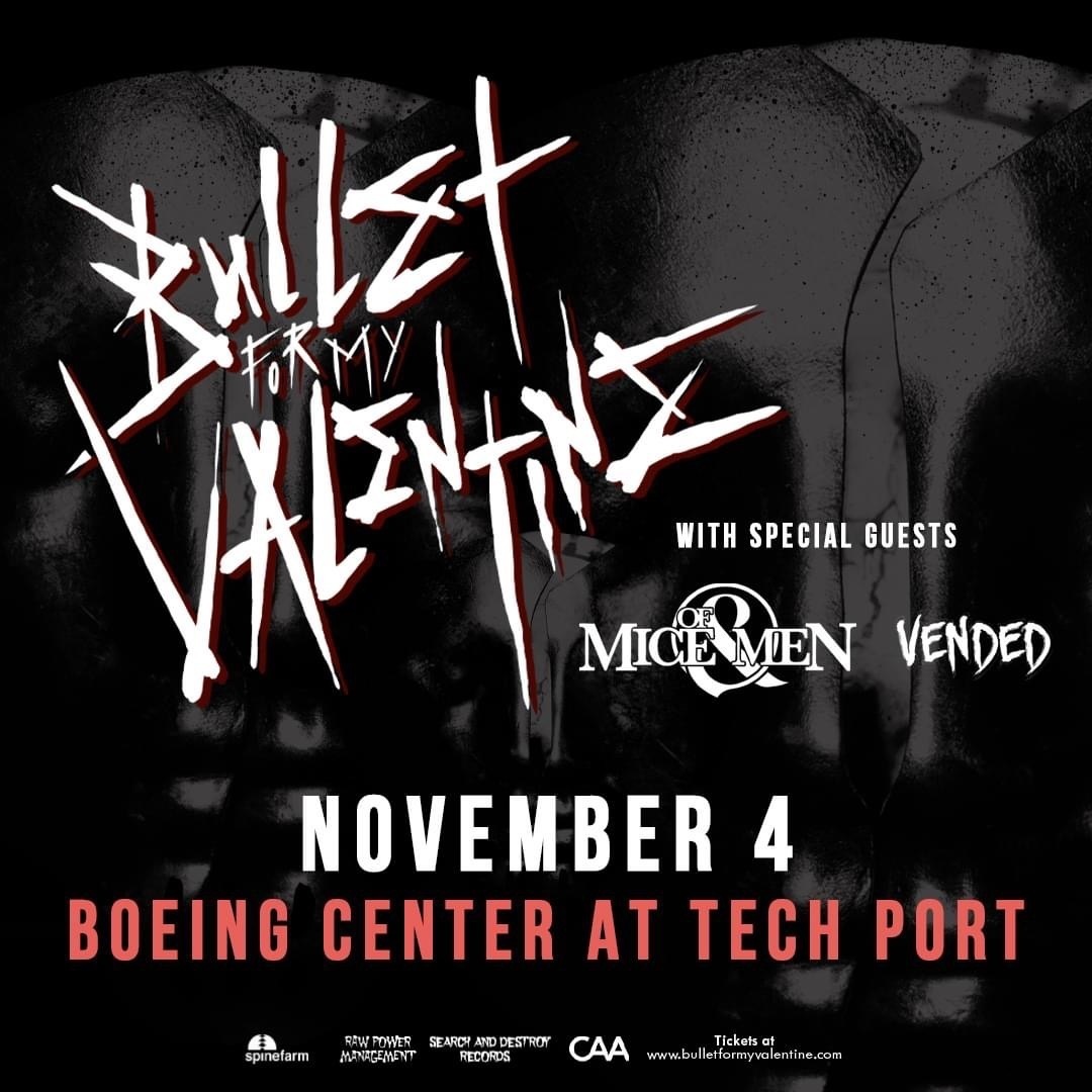 Bullet for My Valentine's 2023 Concert & Tour History | Concert Archives