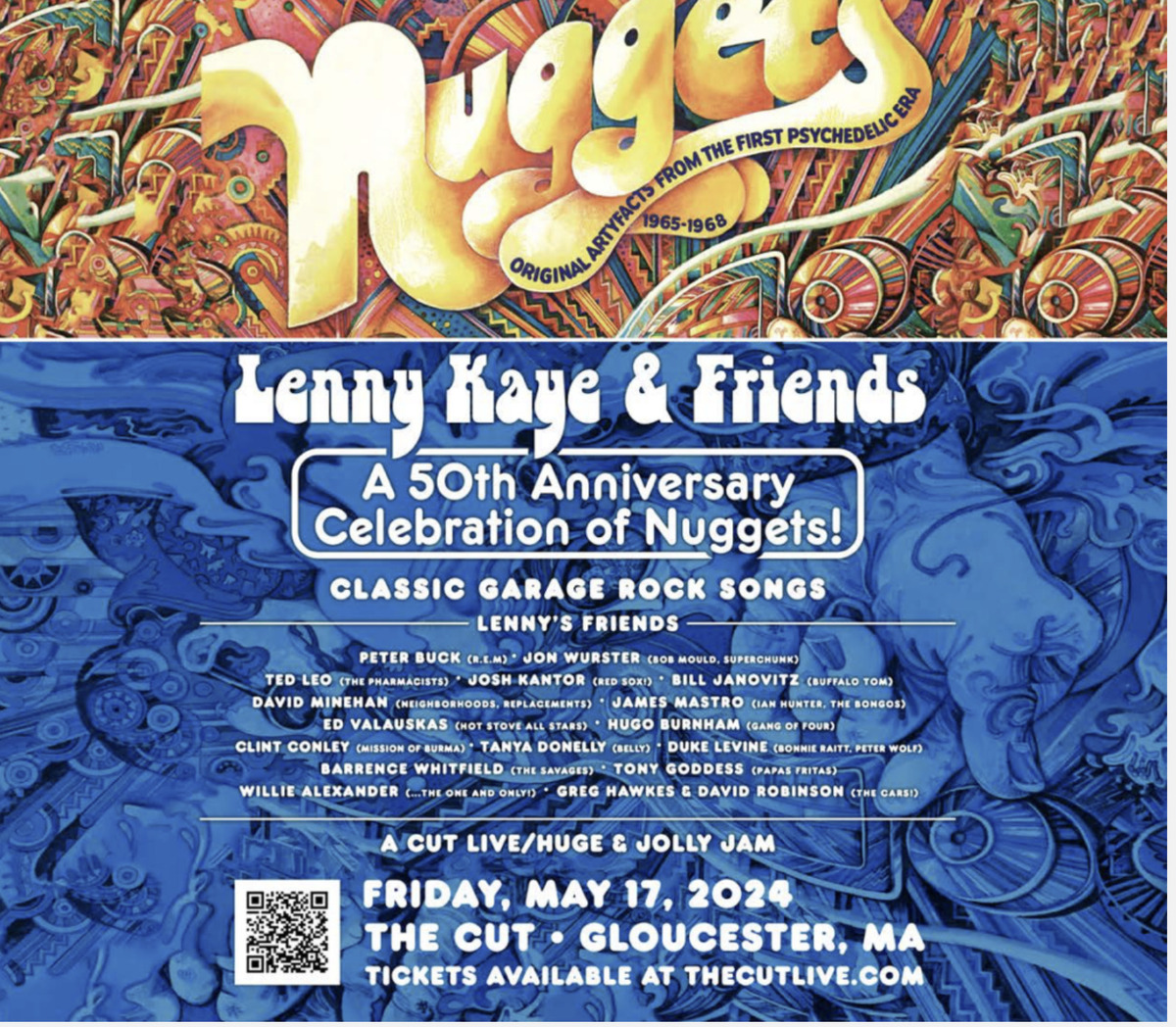 Lenny Kaye’s Nuggets Anniversary Show Concert & Tour History | Concert ...