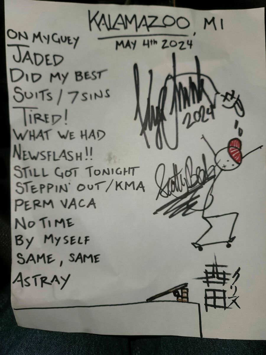 May 04, 2024: Kyle Smith at Papa Pete's Kalamazoo, Michigan, United ...