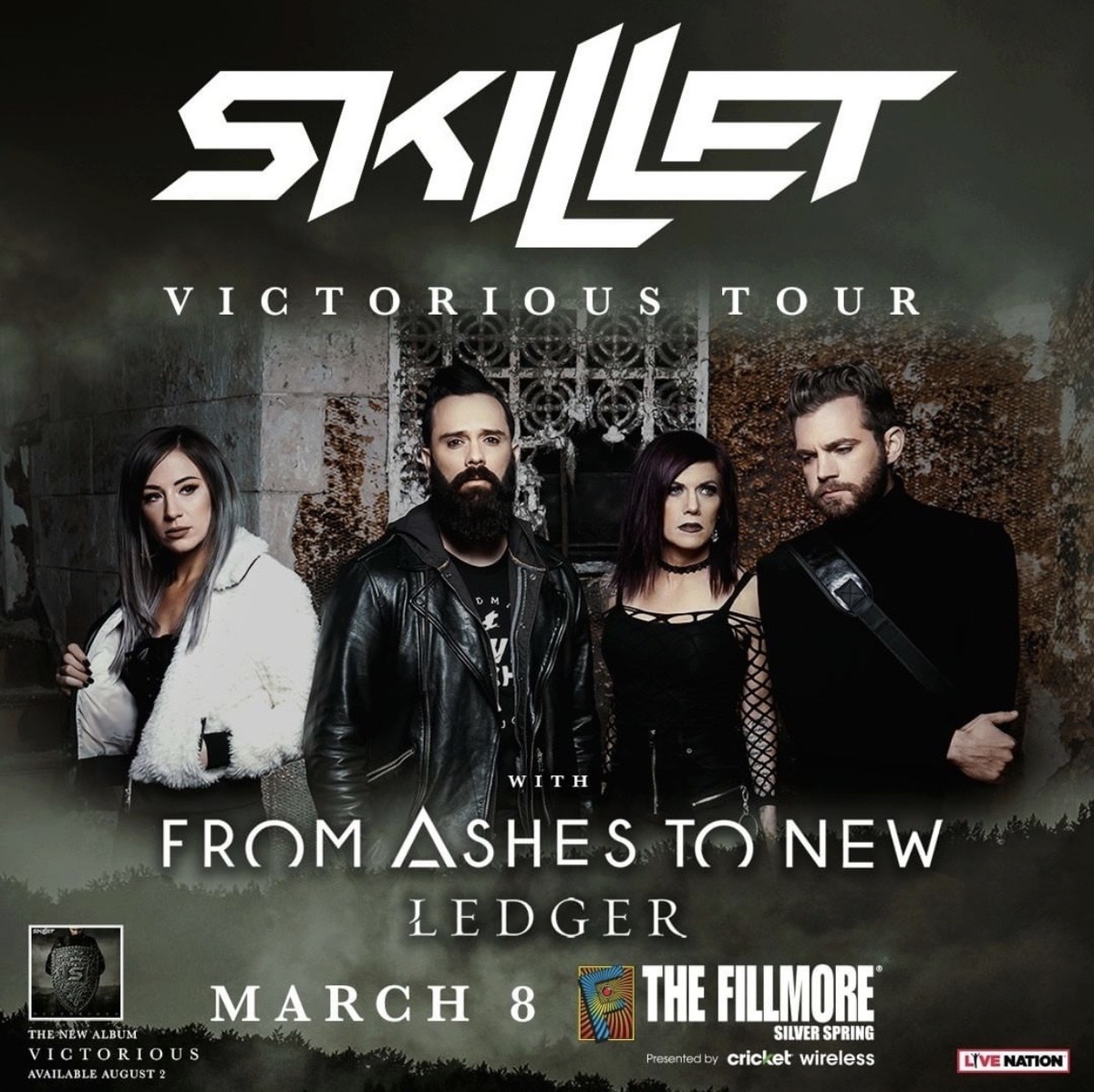 Skillet Concert & Tour History (Updated for 2024) | Concert Archives