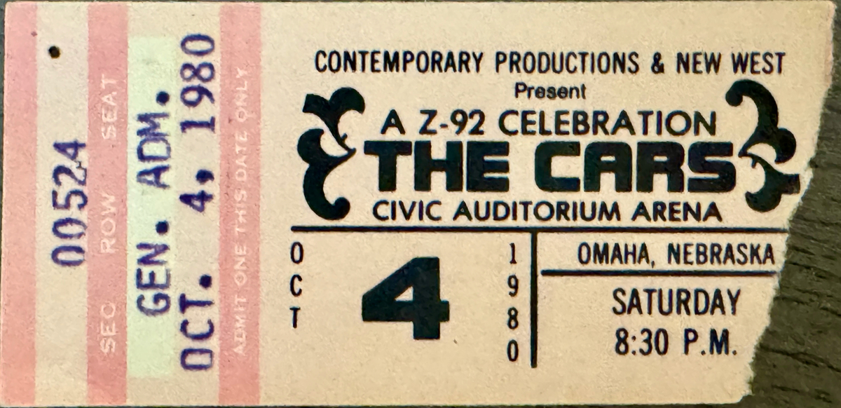 The Cars Concert & Tour History | Concert Archives