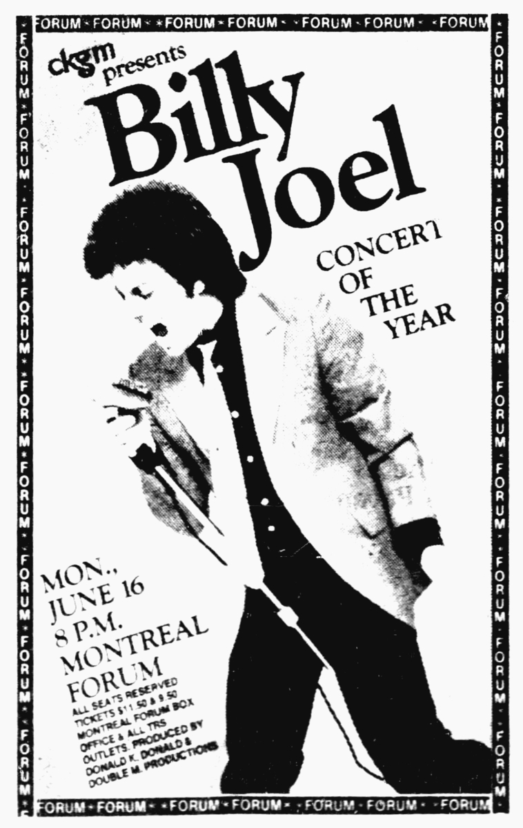 Billy Joel's 1980 Concert & Tour History | Concert Archives