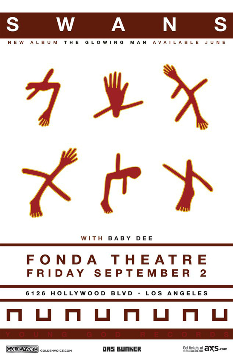 Swans Concert & Tour History (Updated for 2024) | Concert Archives