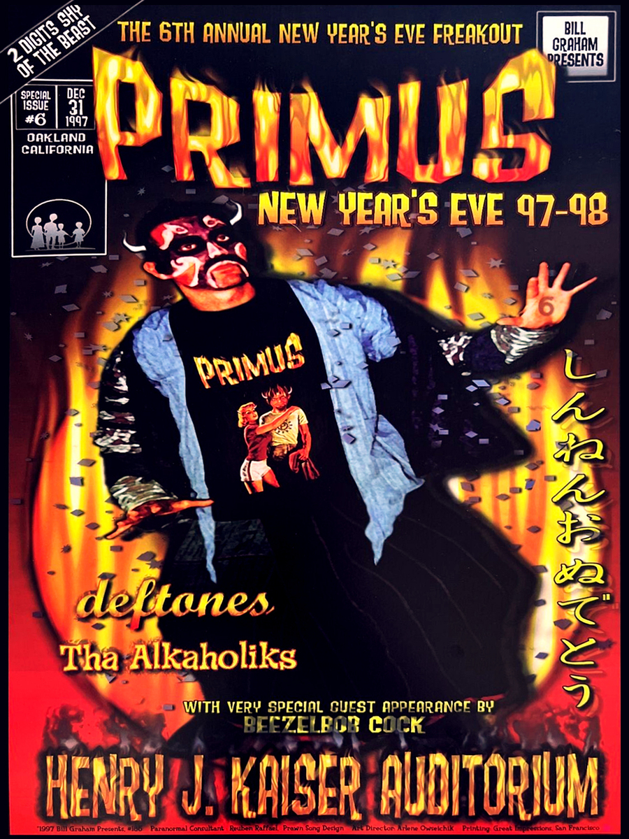 Primus Concert & Tour History (Updated for 2024) | Concert Archives
