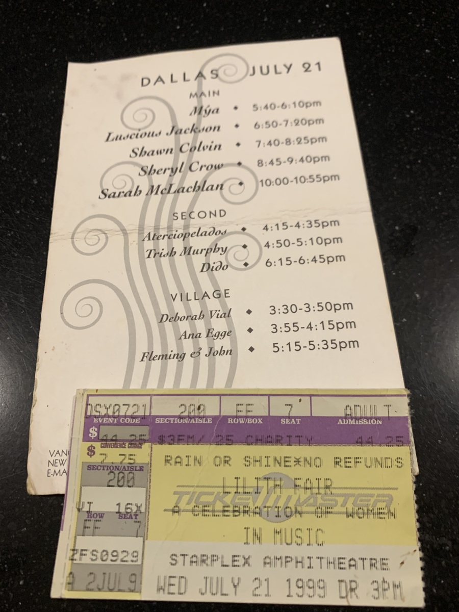 Concert History of Starplex Amphitheatre Dallas, Texas, United States ...