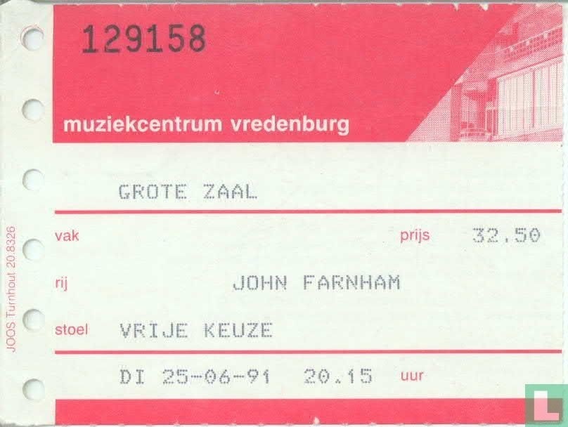 John Farnham Concert & Tour History | Concert Archives