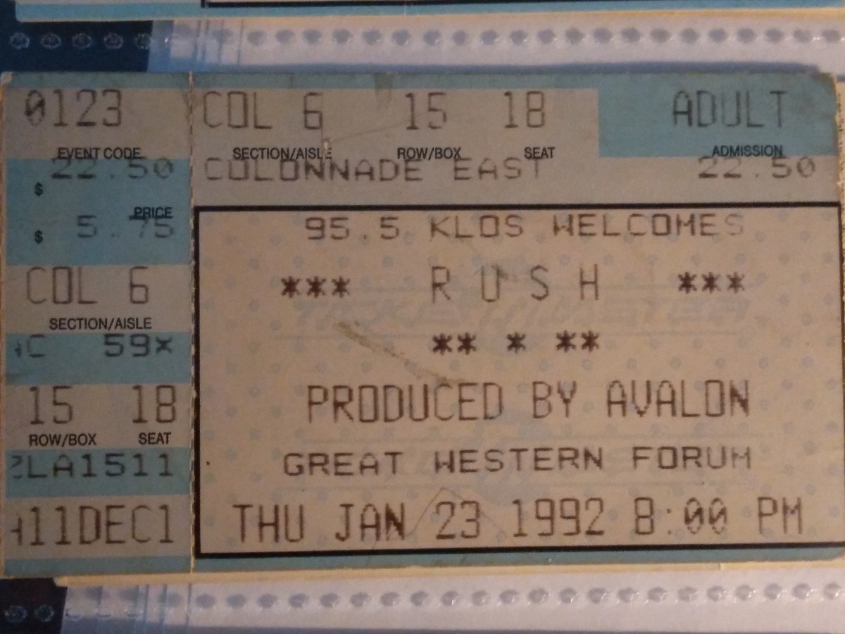 Rush Concert & Tour History (Updated for 2024) | Concert Archives