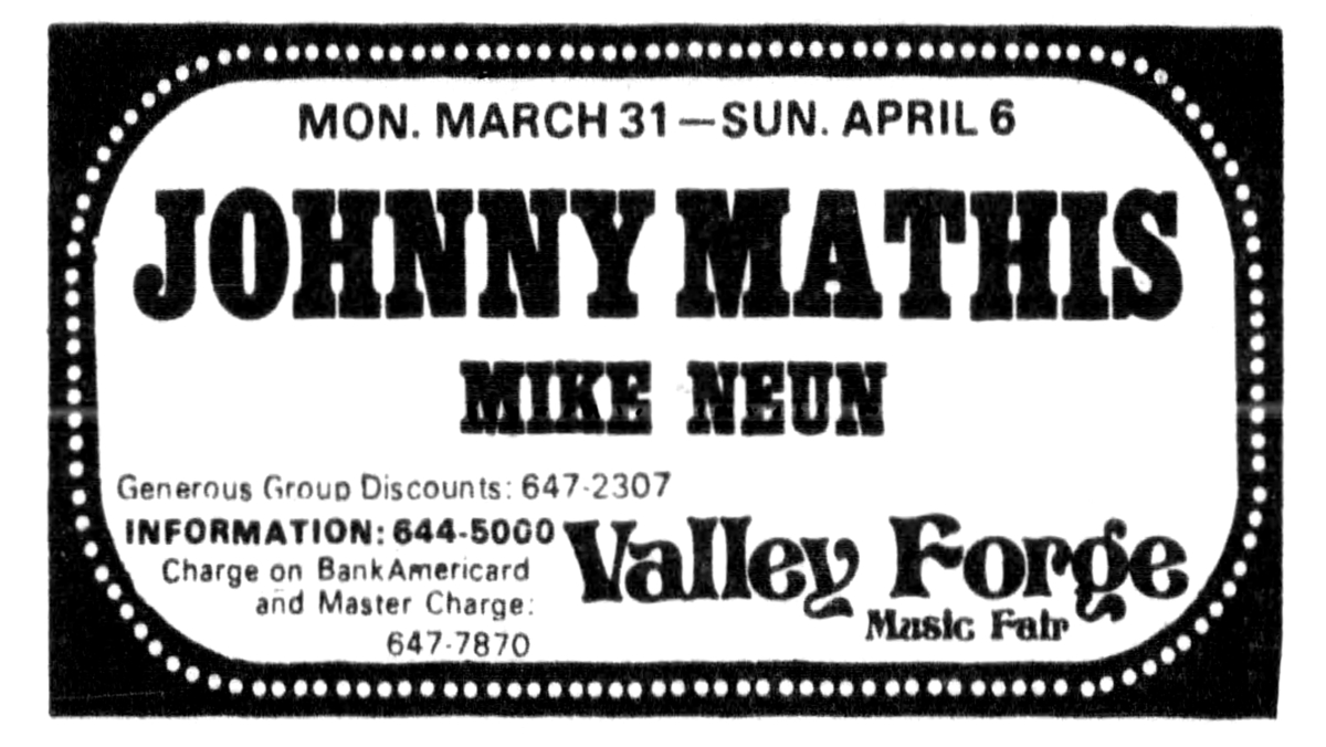 Johnny Mathis Concert & Tour History (Updated for 2024 - 2025 ...