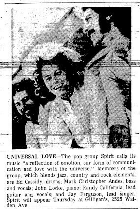 Spirit Concert & Tour History | Concert Archives