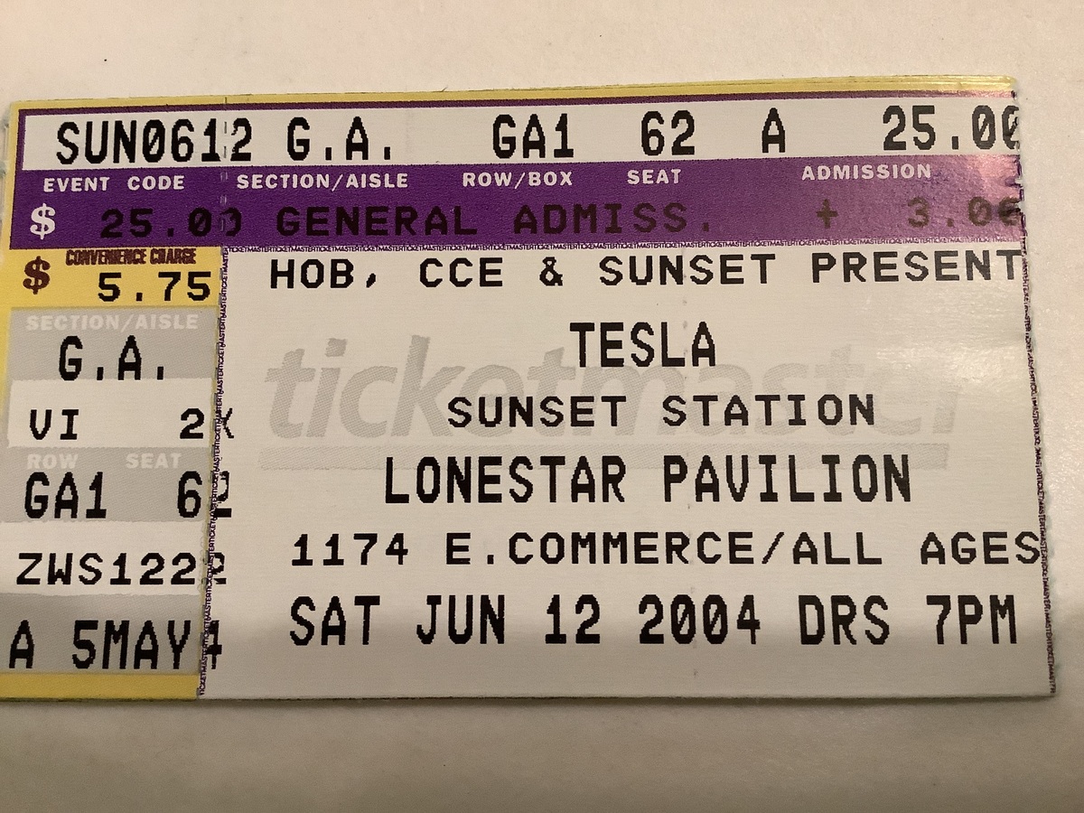 Tesla Concert & Tour History (Updated for 2024) | Concert Archives