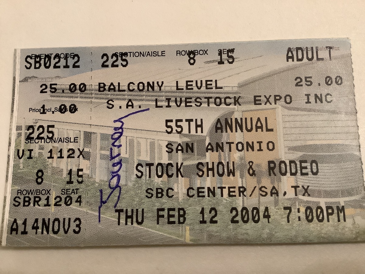 Feb 12, 2004: Journey at SBC Center San Antonio, Texas, United States ...