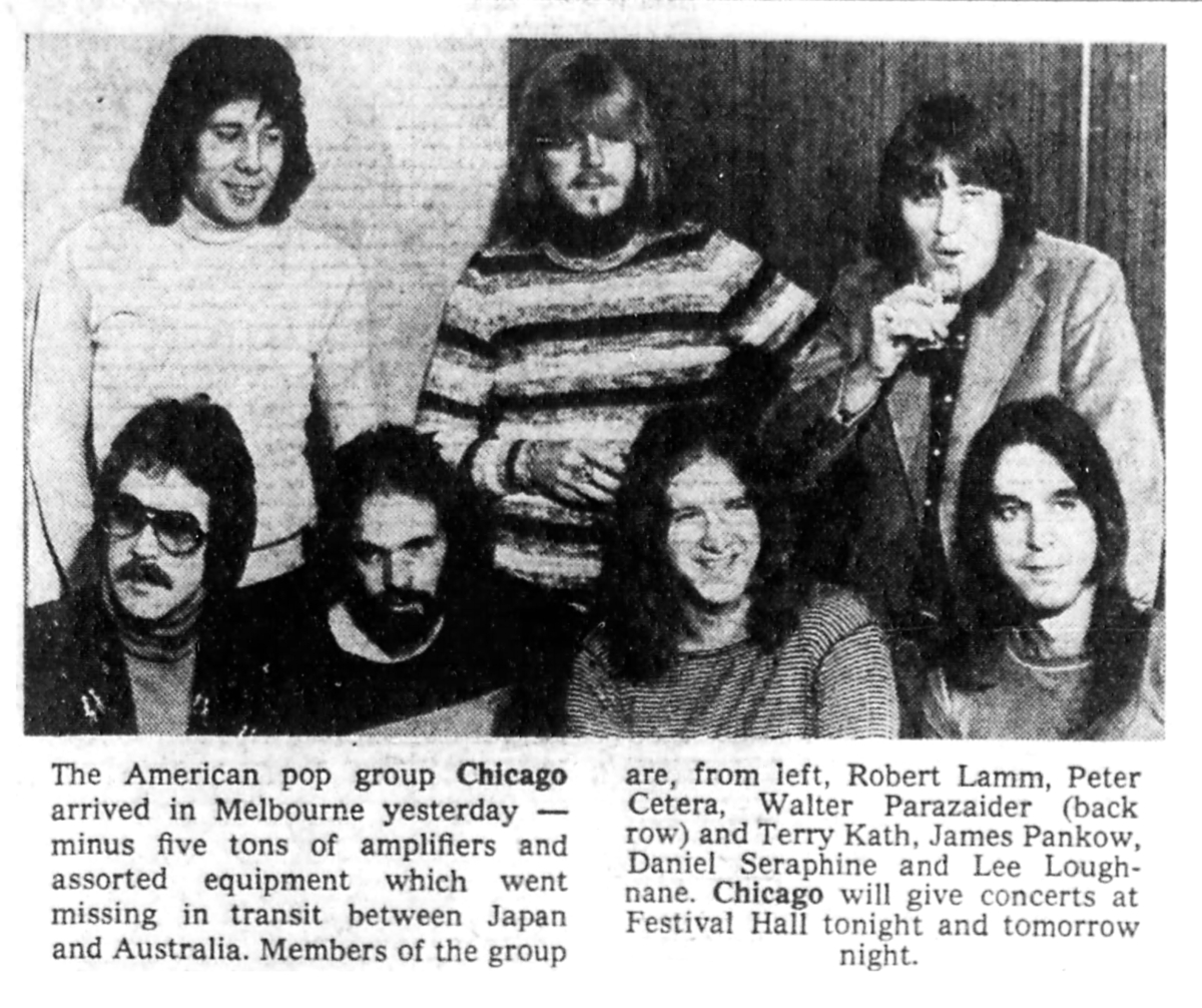 Chicago Concert & Tour History (Updated for 2024) | Concert Archives