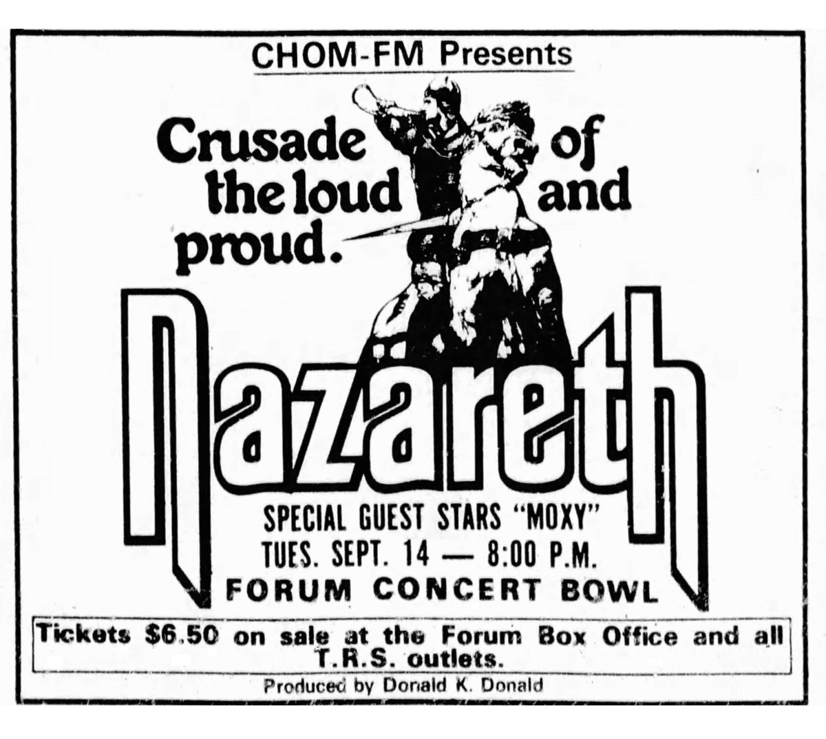 Nazareth Concert & Tour History (Updated for 2024) | Concert Archives