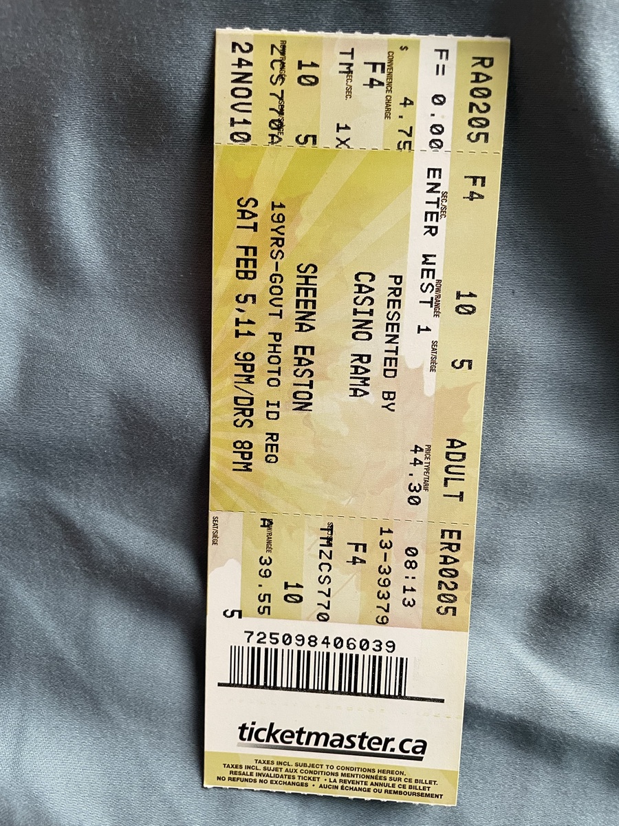 Concert History of Casino Rama Entertainment Centre Rama, Ontario ...