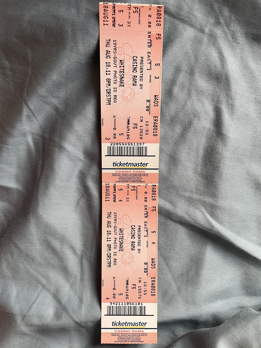 Concert History of Casino Rama Entertainment Centre Rama, Ontario ...