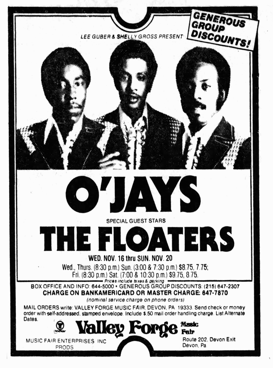 The Floaters Concert & Tour History (Updated for 2026) | Concert Archives