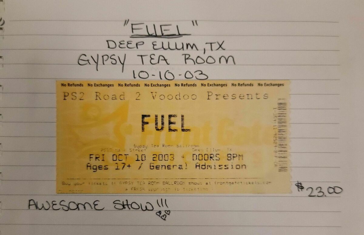 Fuel Concert & Tour History (Updated for 2024) | Concert Archives