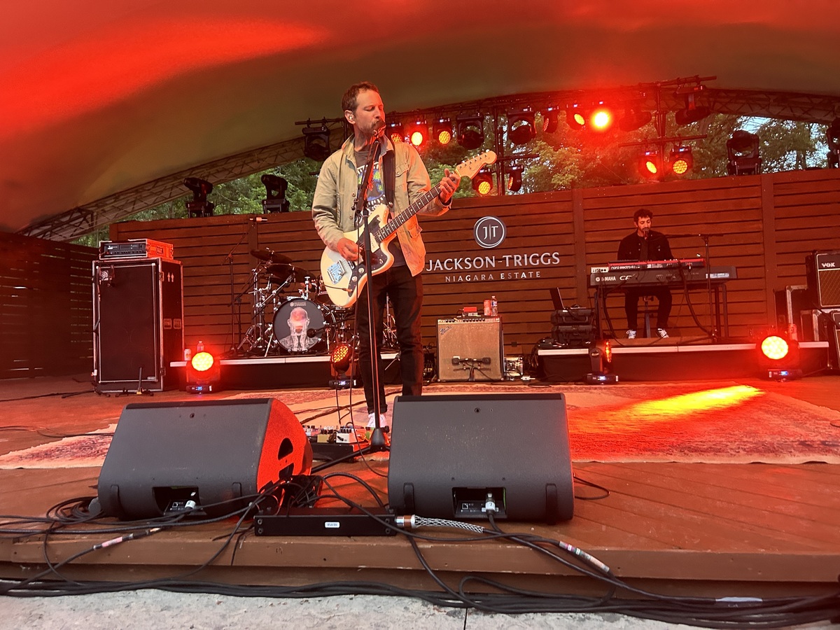 Jun 07, 2024: Sam Roberts Band / Slow Leaves at Amphitheatre, Jackson ...