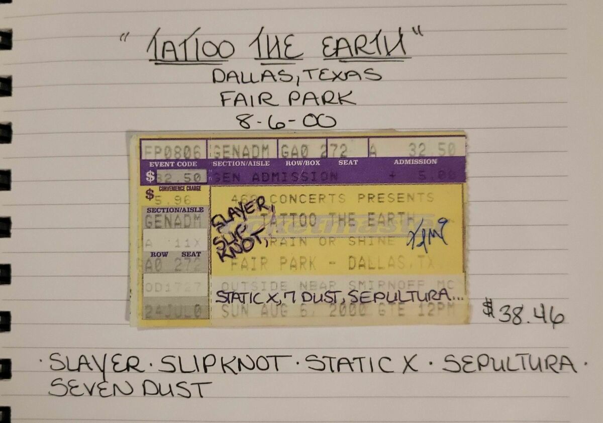 Slayer Concert & Tour History (Updated for 2024) | Concert Archives