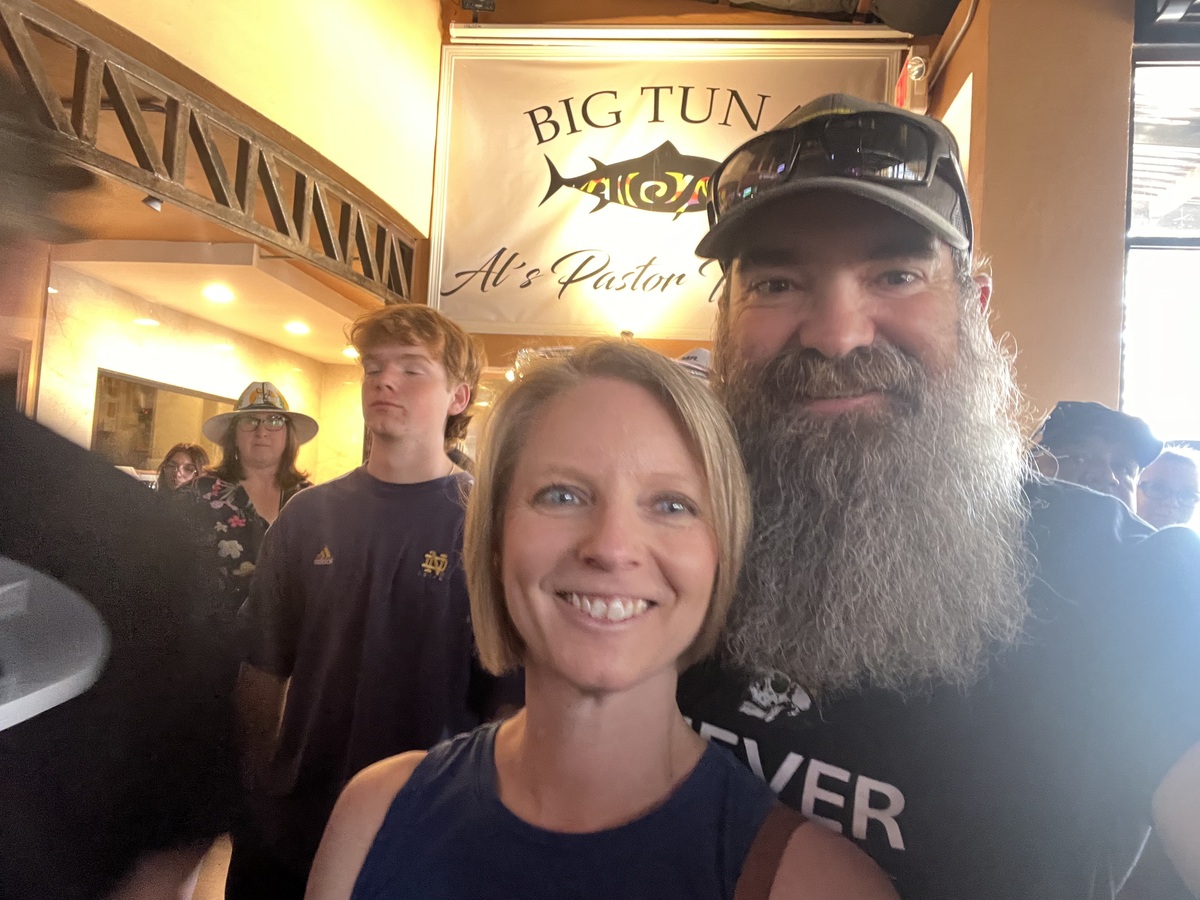 Jun 07, 2024: Miles Nielsen / Kelly Steward at Big Tuna Brewing Puerto ...