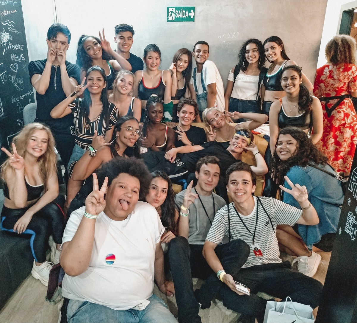 May 13, 2019: Now United at Rexona Dance Studio São Paulo, São Paulo ...