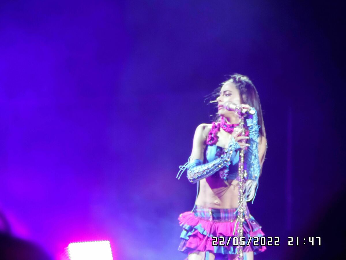 May 22, 2022: TINI at Hipódromo Argentino de Palermo Buenos Aires ...