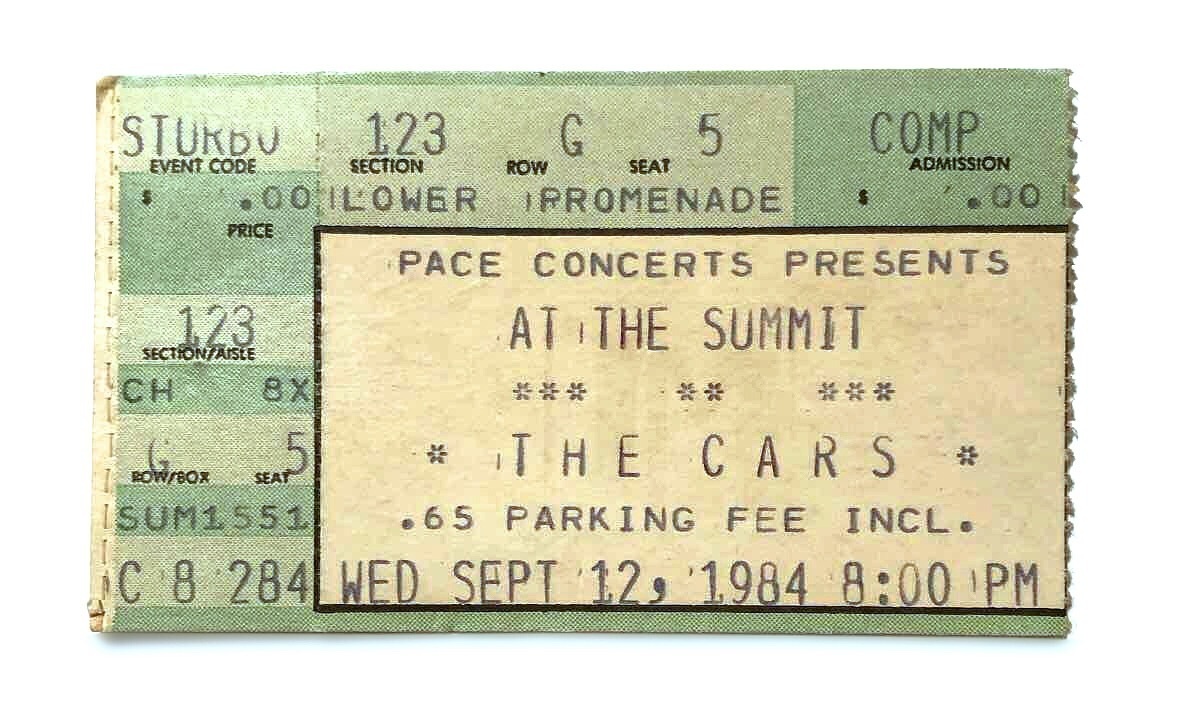 The Cars Concert & Tour History | Concert Archives